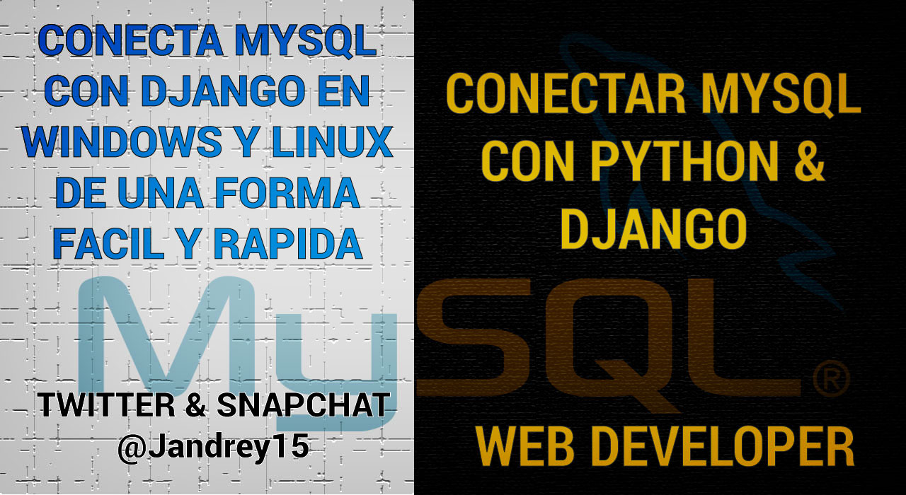 Conectar Mysql con Python & Django | John Serrano